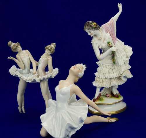Фарфоровые Балерины Валендорф, Lladro, Фолькштед