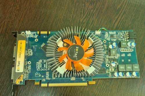 Видеокарта zotac 9800gt 512mb 256bit ddr3