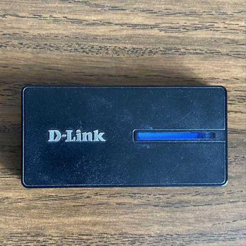 USB концентратор / разветвитель D-Link DUB-104