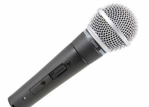 Микрофон вокальный профессиональный Shure-SM58