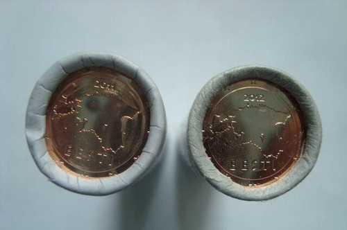 Евро роллы Эстония 2 цента