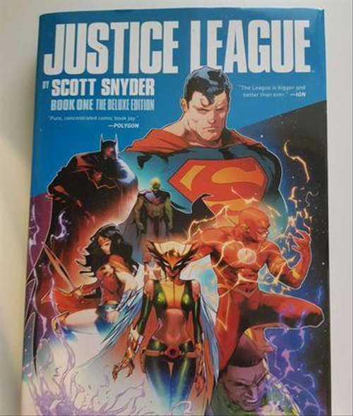 Justice League by Scott Snyder Book One Deluxe Edi