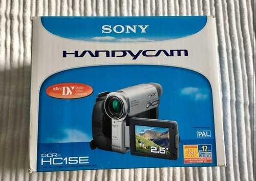 Новая видеокамера Sony Handycam DCR-HC15E