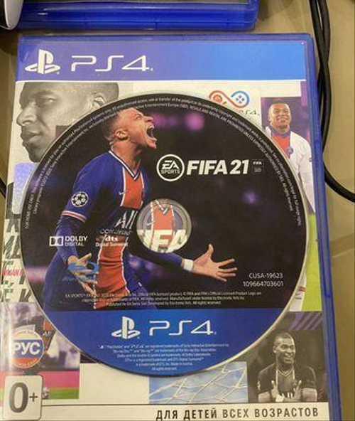 Игра Fifa21 ps4