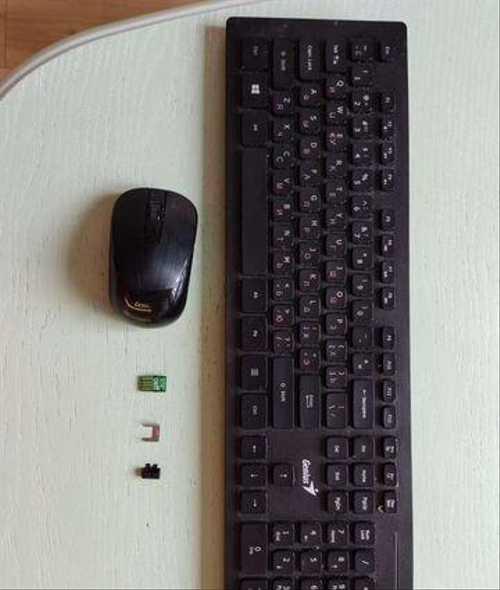 Беспроводной комплект мышь + клавиатура