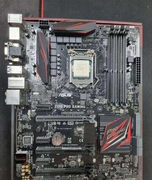 MB Asus Z170 Pro Gaming + CPU i7 6700K 4.0Ghz