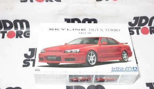 Сборная модель Nissan Skyline 25GT-X Turbo ER34 '9