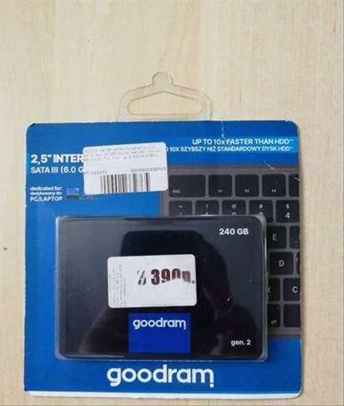 Внутренний жесткий диск Goodram SSD 240GB 2.5
