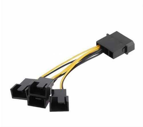 Fan Hub сплиттер Molex на 4x 3/4 Pin