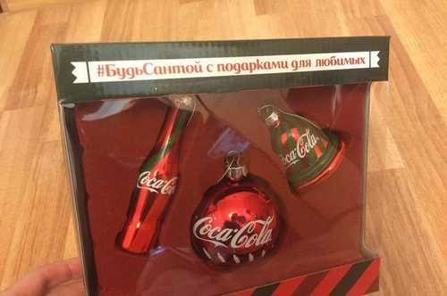 Ёлочные игрушки Coca-Cola