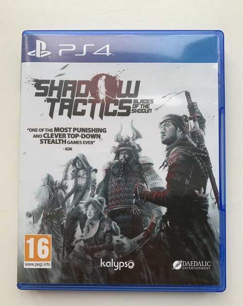 Игра Shadow Tactics: Blades of the Shogun на PS4