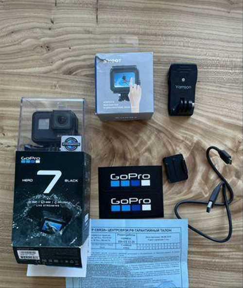 Go pro hero 7 black +