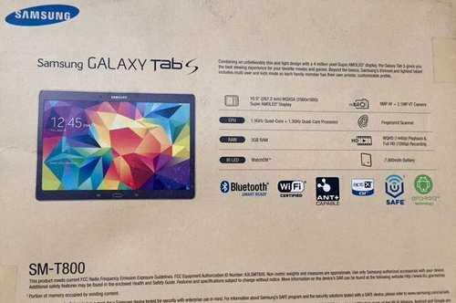 Samsung Galaxy Tab S 16GB model SM-T800 Новый