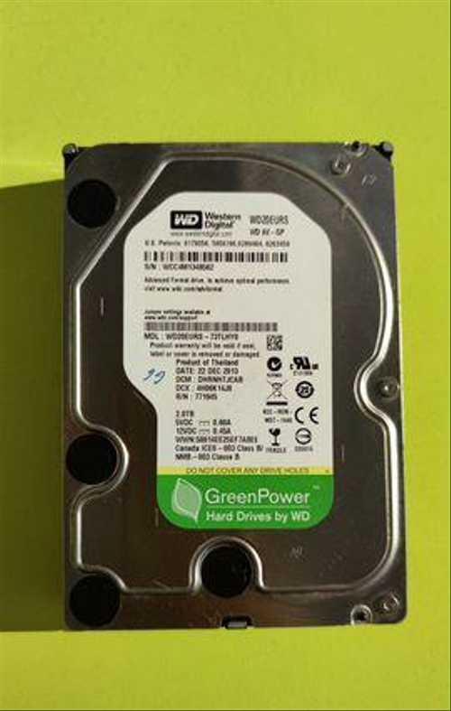 HDD диск Western Digital 2tb (2000gb)