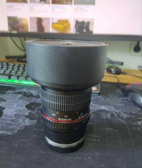 Объектив Samyang mf 14mm sony e