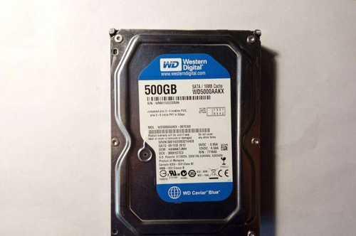 Жесткий диск 500гб Western Digital HDD 3,5