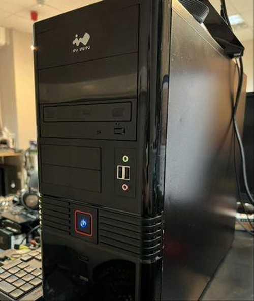 Корпус Inwin ATX black + cd-rom
