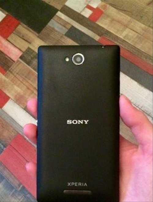 Sony xperia C2305 Black в идеальном состоянии