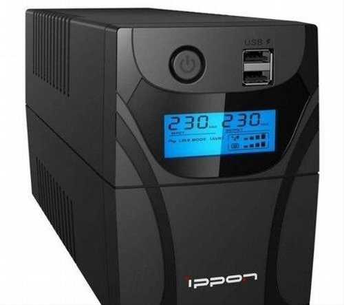 Новый ибп Ippon Back Power Pro II 500 black 10302