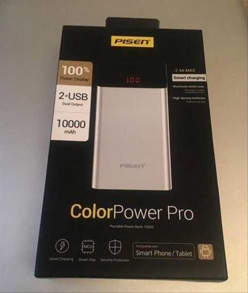 Pisen Color Power Pro Bank 10000 mAh