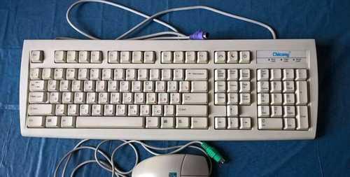 Старая клавиатура Chicony + мышка