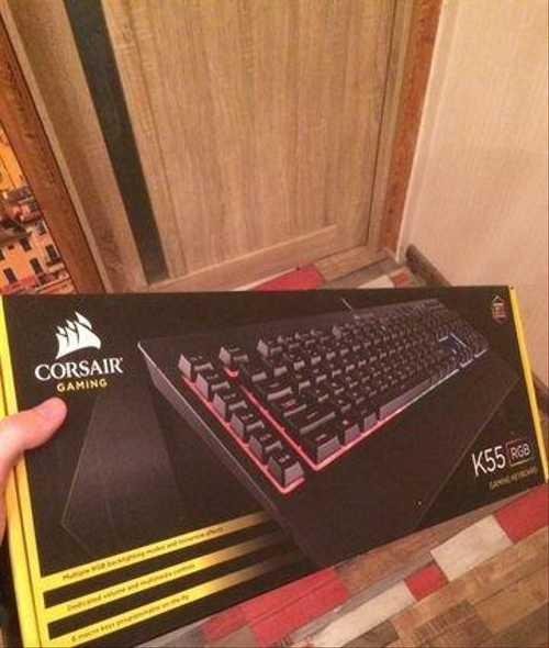 Клавиатура corsair k55 RGB