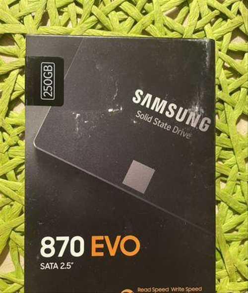 Samsung Ssd 870 evo 250gb MZ-77E250B
