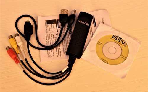 Устройство видеозахвата DVR USB для оцифровки VHS