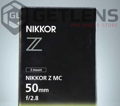 Nikon nikkor Z MC 50mm 2.8 S (Новый)
