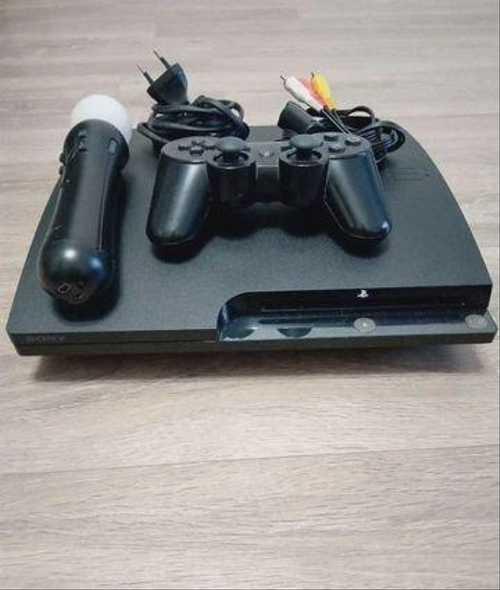 Sony PS 3 cech 2508A 160GB + Move + камера + игры