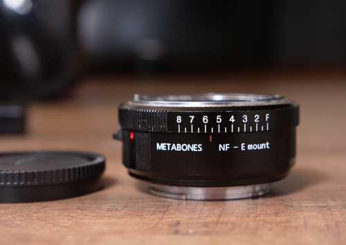 Адаптер Metabones Nikon F на Sony E (35mm)