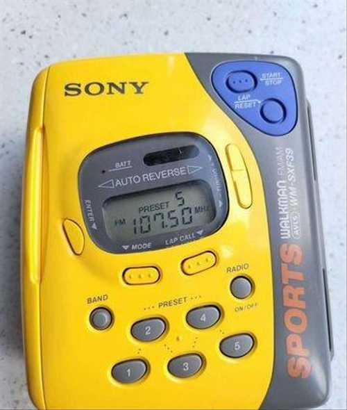 Sony wm-sxf39 кассетный плеер