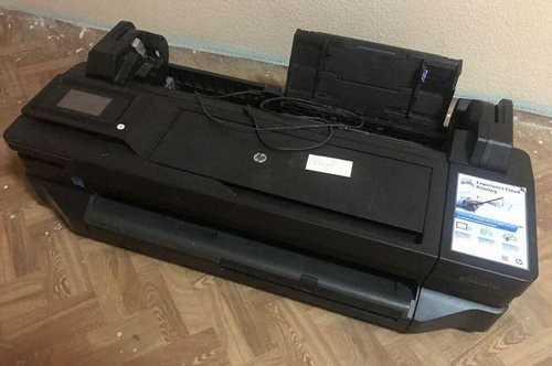 Плоттер hp designjet t120 печатает полосами