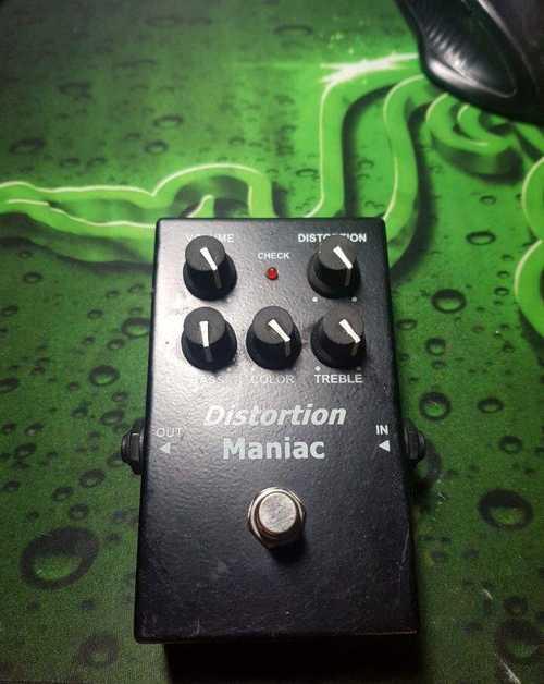 Гитарная педаль Distortion Maniac