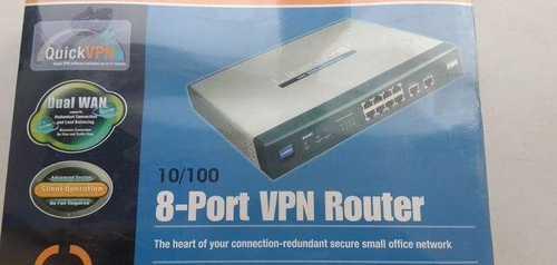 Маршрутизатор Cisco vpn router Linksys RV082-EU