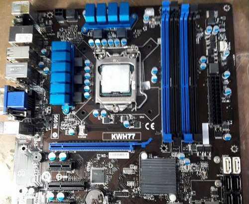 Комплект 1155 h77m xeon e 1230 v2