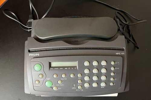 Телефон-факс автоответчик philips HFC 171