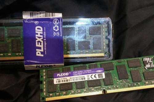 Оперативная память PlexHd ddr3 ecc reg 2*4gb 1333m