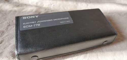 Петличный проводной микрофон sony ESM-77B