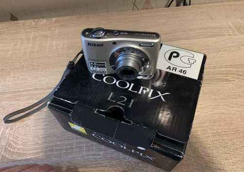 Фотоаппарат Nikon coolpix l21