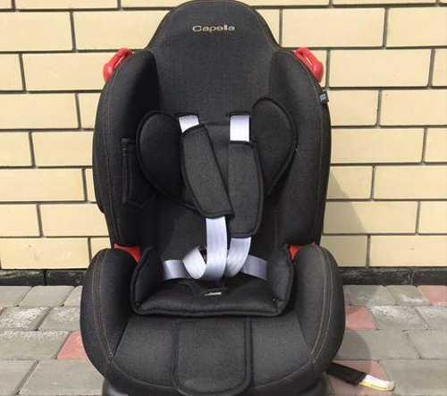 Автокресло "Capella Isofix SPS Jeans Black" (9-36