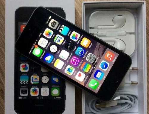 iPhone 5S 64Gb Sp Gray Ростест ME438RU A1457 LTE