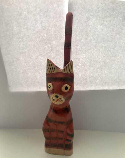 Кошка деревянная