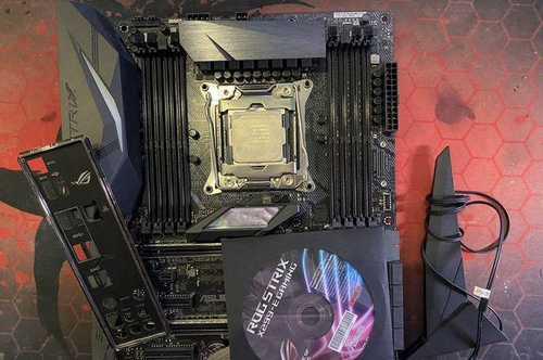 Asus Rog strix X299-E Gaming и Intel Core i7-7820x