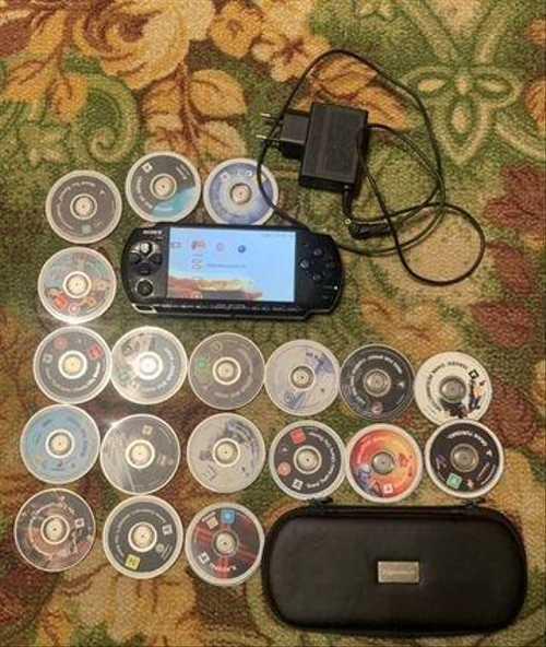 Sony PSP 3008+диски