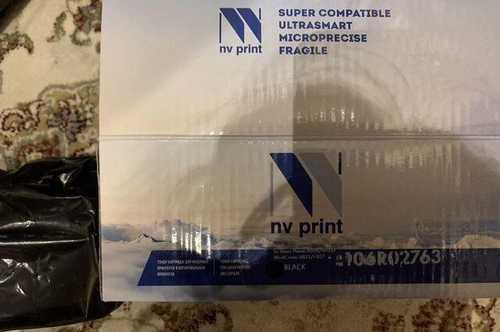 Картридж NV Print 106R02763 Черный для принтеров X