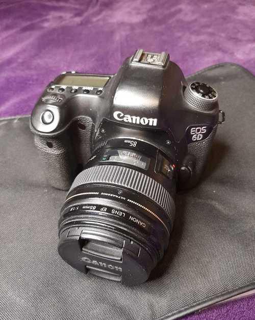 Canon 6D + Объектив 85мм f1.8 + Объектив 50мм f1.8
