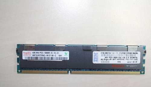 Серверная память HP/IBM PC3-10600R 4Gb Hynix