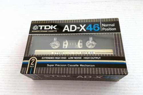 Аудиокассеты 2Pack TDK AD-X 46 - Normal - 1982 г