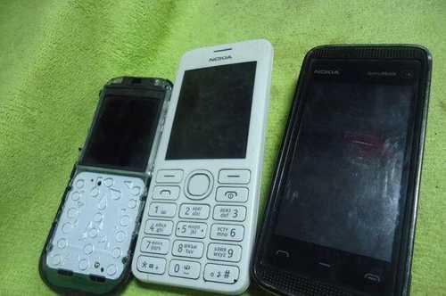 З телефона Nokia 5530 и 206 100